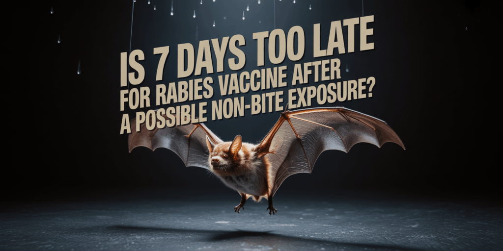 Is 7 Days Too Late for Rabies Vaccine After a Possible Non-Bite Exposure?
